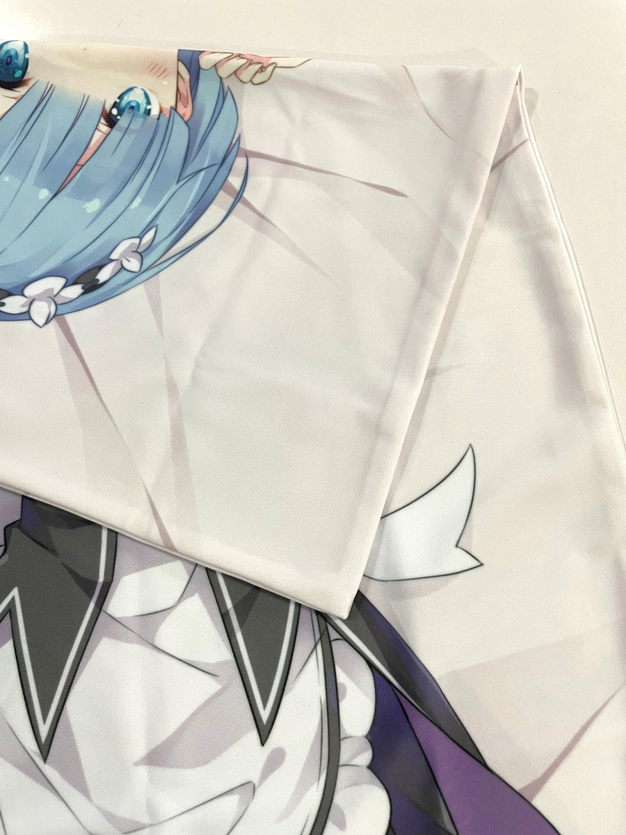 MALTYTOWN Re: zero Rem hug pillow satin pillowcase custom print pillow ...